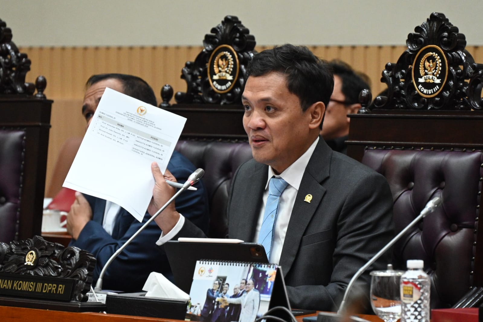 RDP Bareng Pansel KY, Habiburokhman Singgung Ijazah Arsul Sani